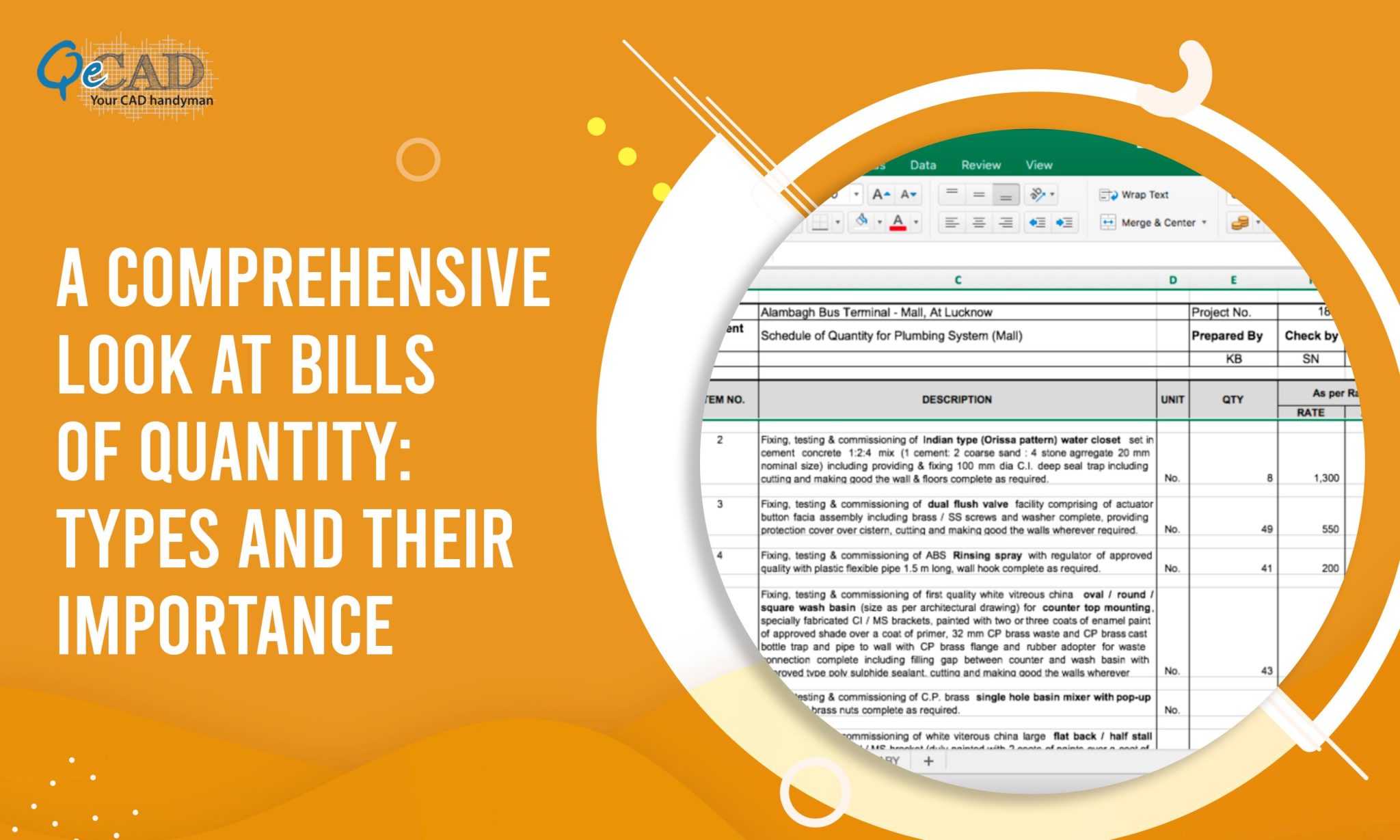 A Comprehensive Look at Bills of Quantity: Types and Importance