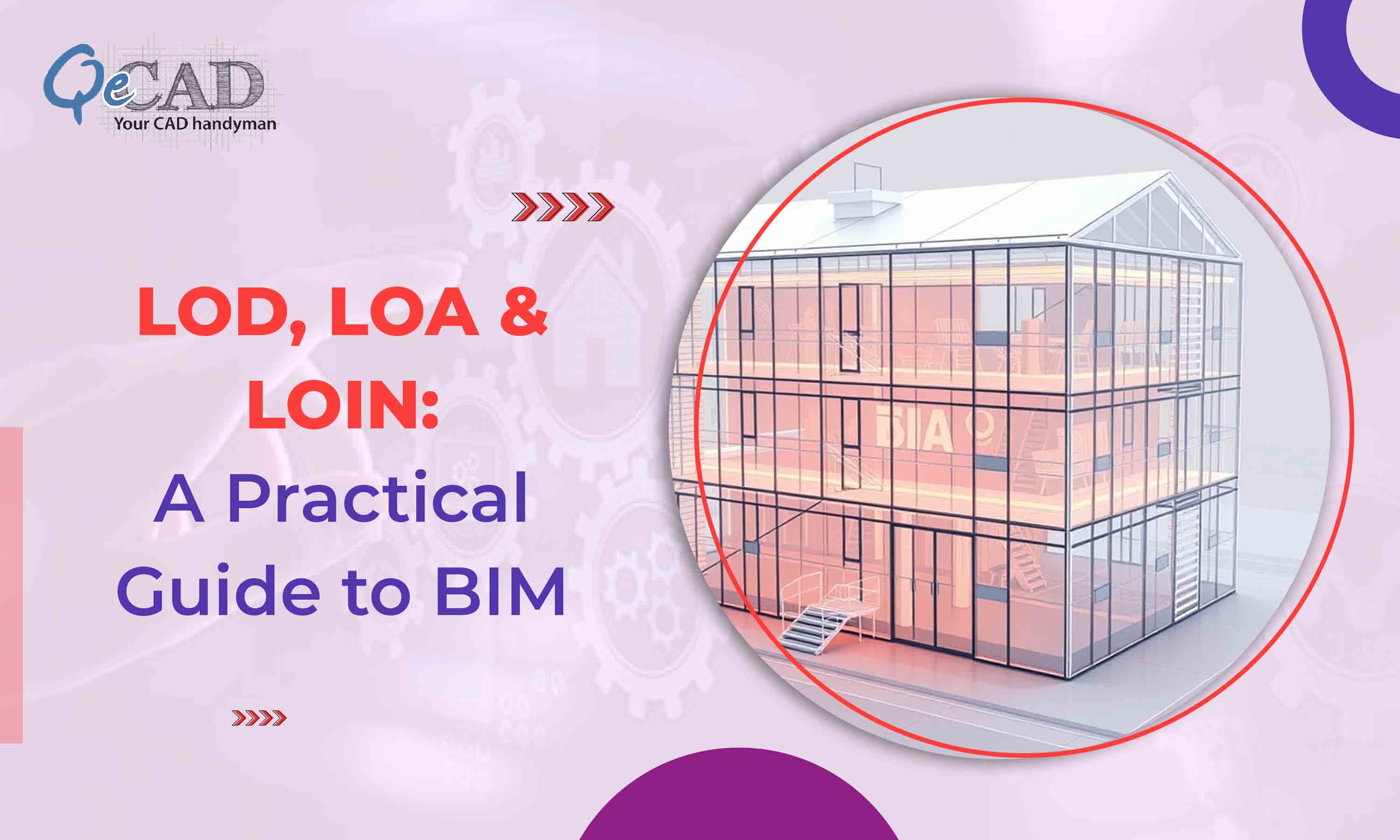 LOD, LOA & LOIN: A Practical Guide to BIM - QeCAD