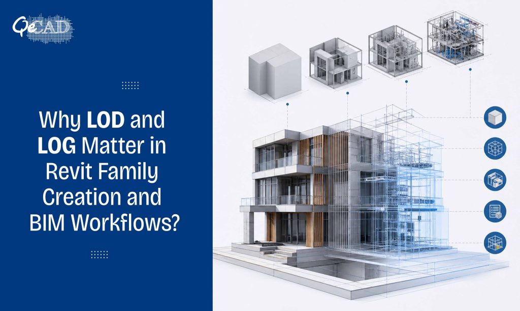 Why LOD and LOG Matter in Revit Family Creation and BIM Workflows? - QeCAD