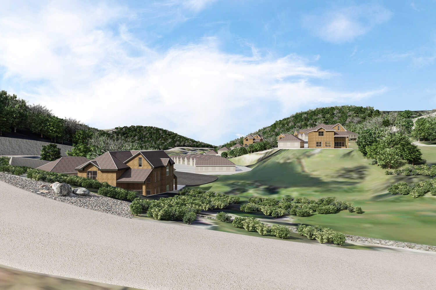 3D Site Renderings and Flythrough Projects